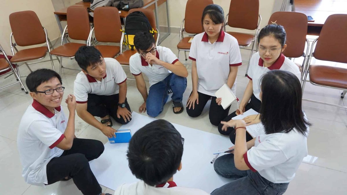 Learning Project Management With Luong Van Can Students : LVC Foundation