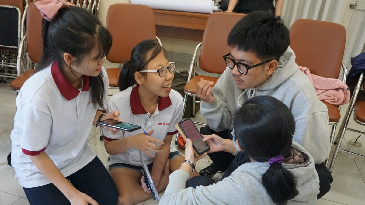 Learning Project Management With Luong Van Can Students : LVC Foundation