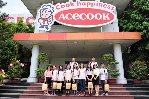 Luong Van Can Fund organized a factory tour to Acecook Vietnam JSC ...